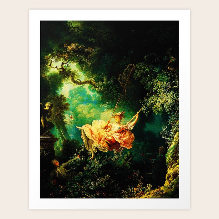 Rococo Painting Swing