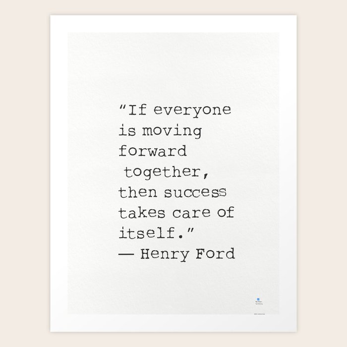 Moving Forward Together