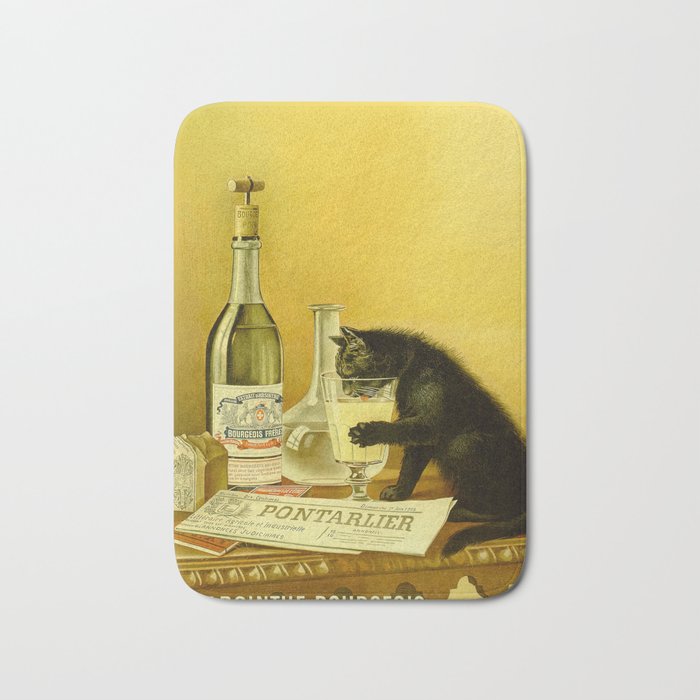 absinthe poster cat