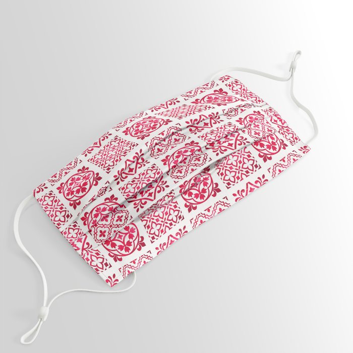 Pink Tapestry: Geometric Heritage in Traditional Moroccan Zellige Tiles ...