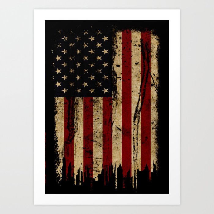 Vintage Us Flag