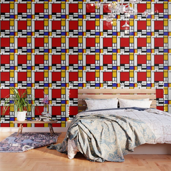 mondrian wallpaper