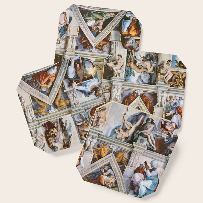 michelangelo wallpaper ceiling