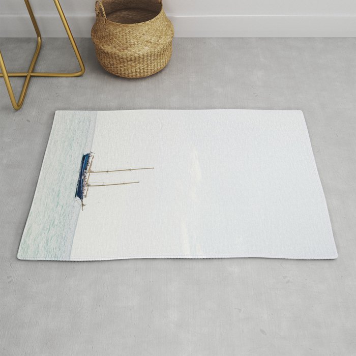 Boat Ocean Sailing Sail Rug by TheRiverPrints | Society6