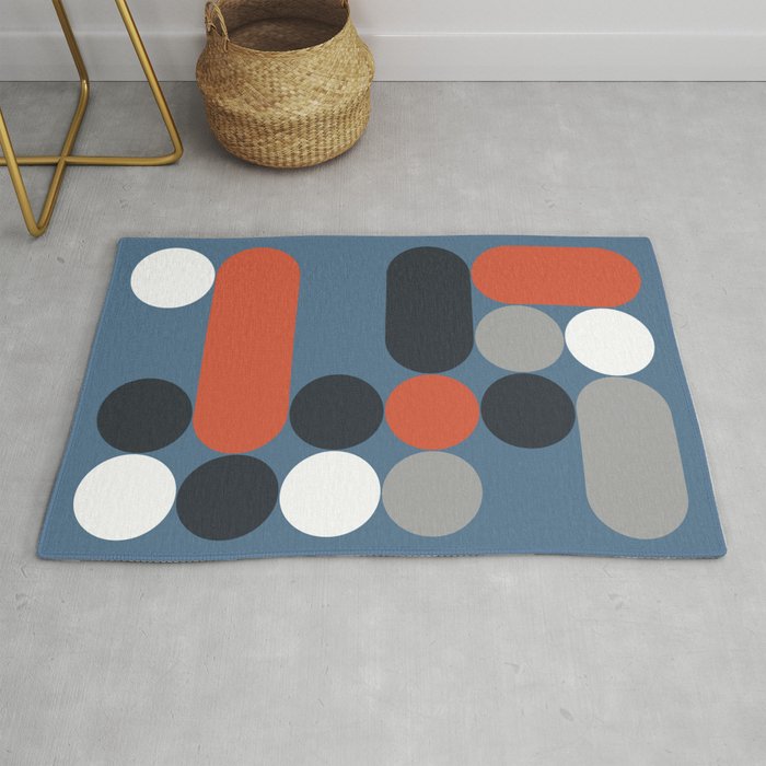 Domino 07 Rug by The Old Art Studio | Society6