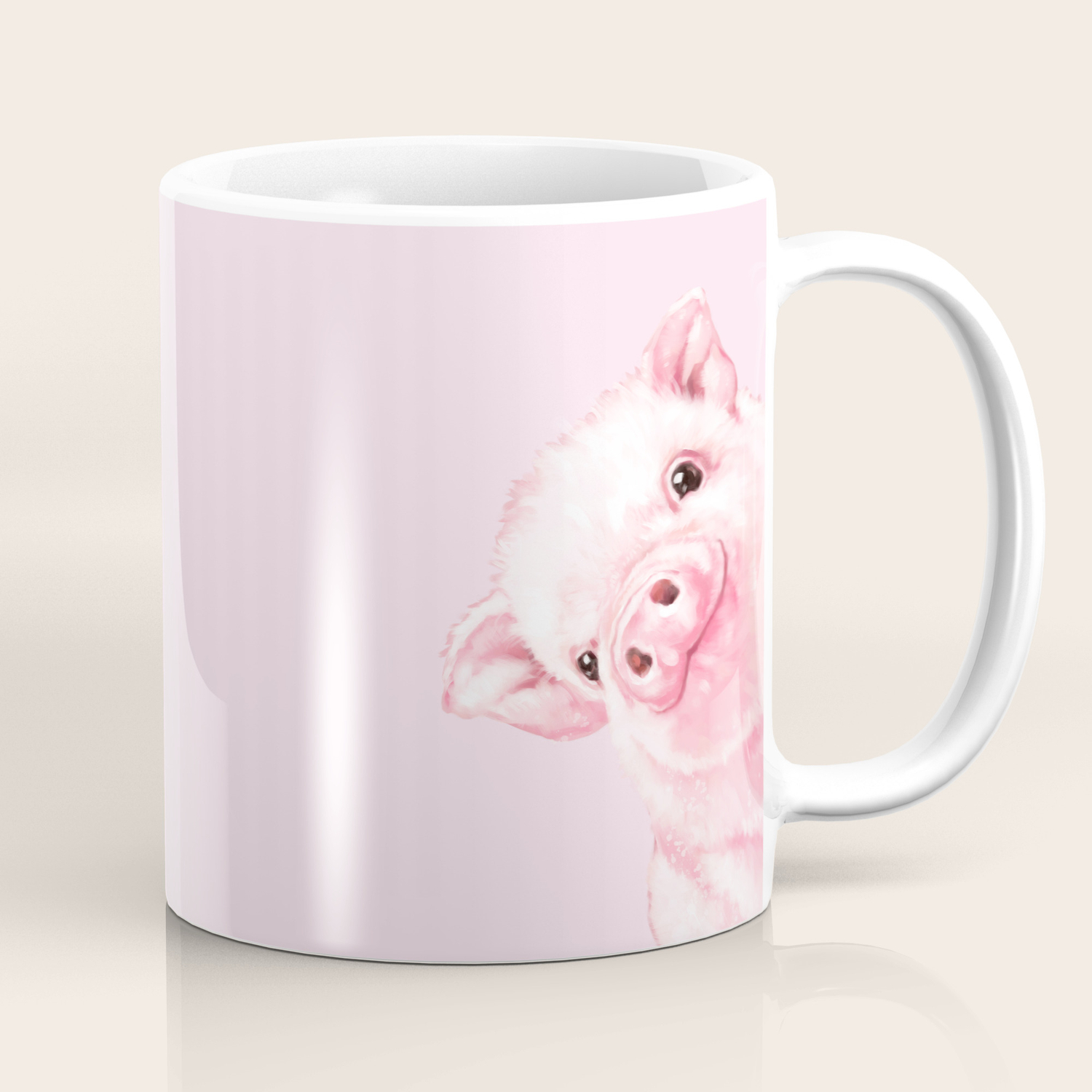 Drinkware Kitchen & Dining 11oz Pigs at Work Mug etna.com.pe