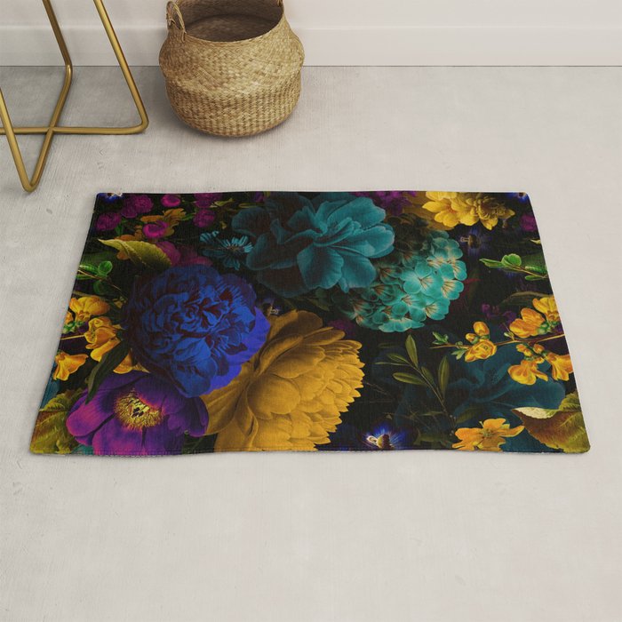 Vintage & Shabby Chic - Night Affaire Rug by Vintage Love | Society6
