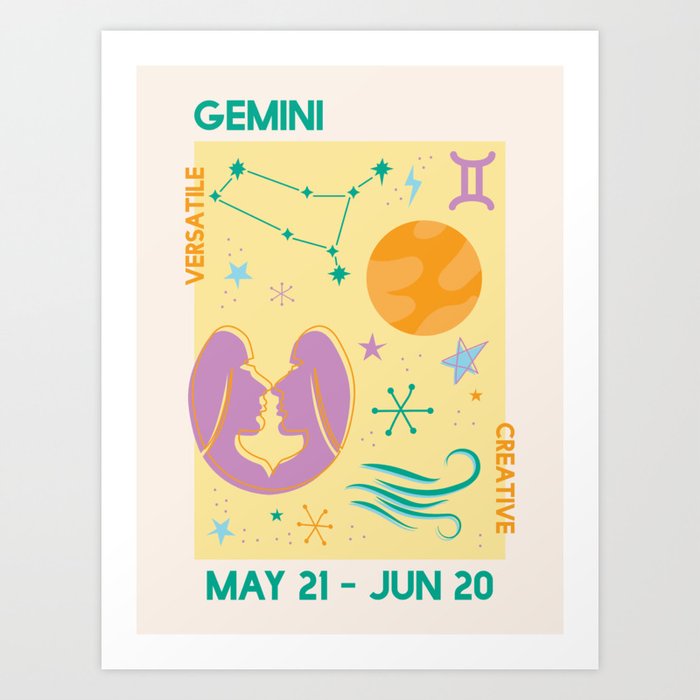 Gemini Symbol Art