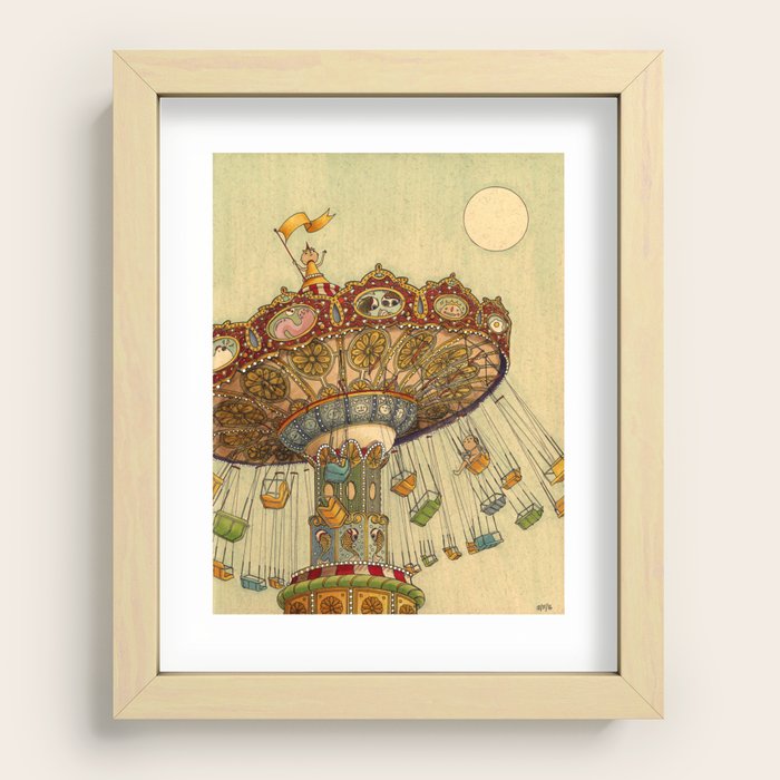 Swing Ride Art Print by Felicia Chiao | Society6