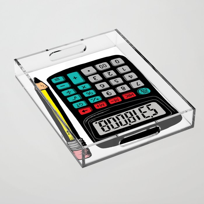 Rude Calculator Acrylic Tray By Woah There Pickle Society6 rude-calculator-acrylic-tray-by-woah-there-pickle-society6