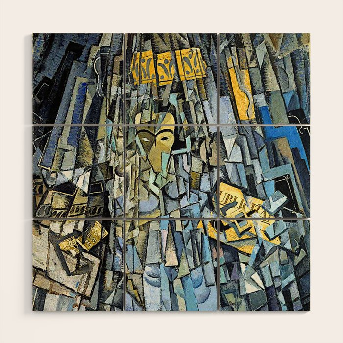 Salvador Dali Cubism Salvador Dali Cubist Self Portrait Wall