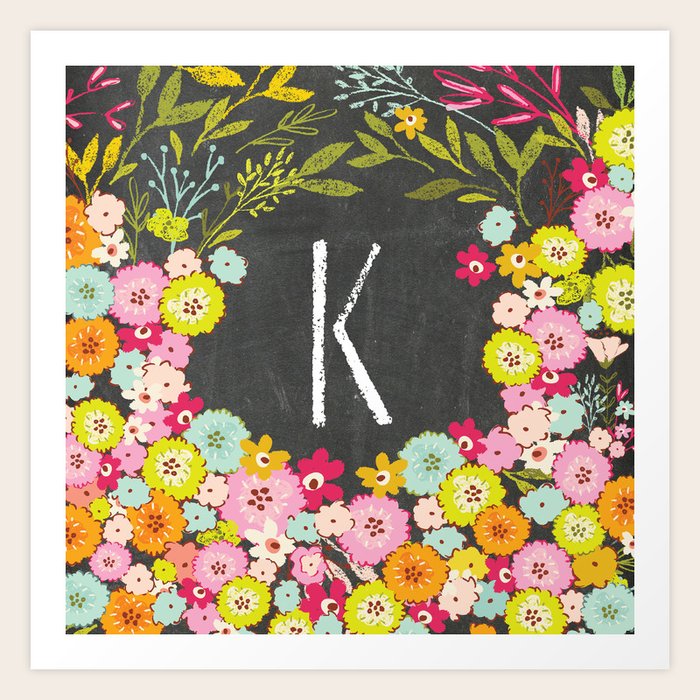 Monogram K Background