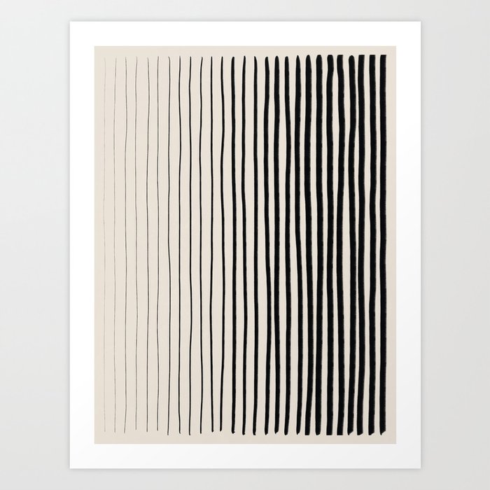 Vertical Line Art