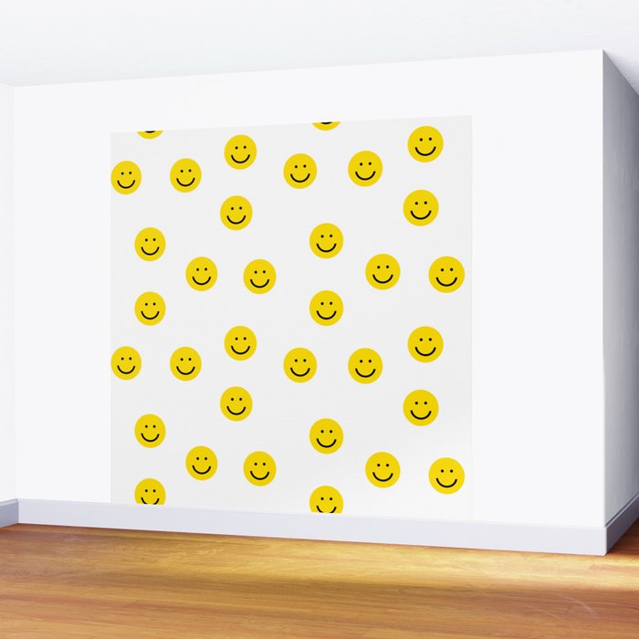 smiley face wall decals
