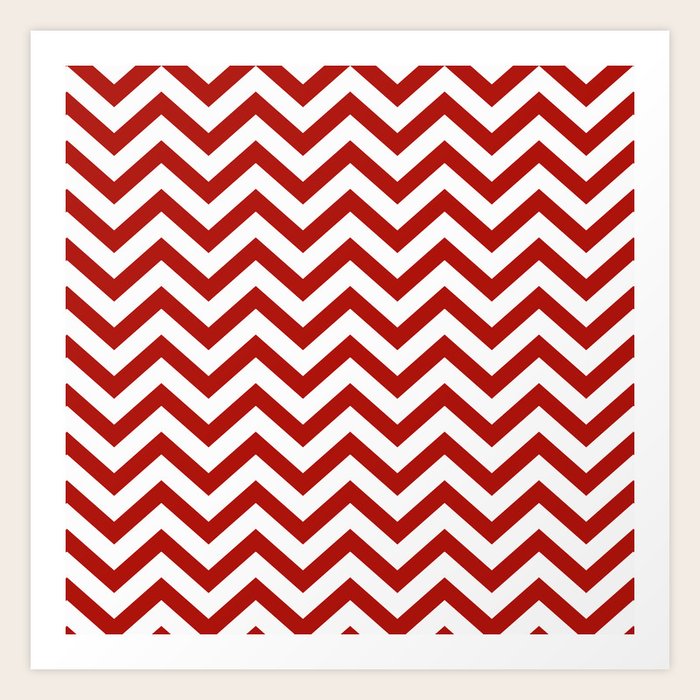 Red And White Chevron Clip Art