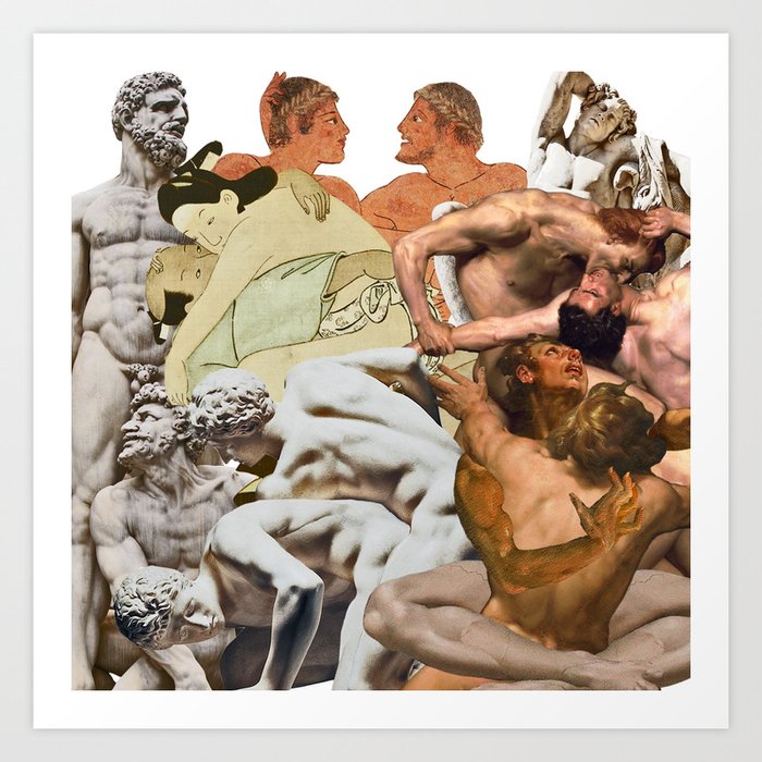 Art Orgy Art Print By Zachary Society6